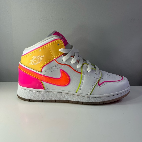 Nike | Shoes | Nike Jordan Mid Edge Glow | Poshmark